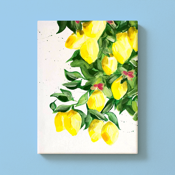 ArtNight: Male das Motiv der Lemon Tree in Heidelberg
